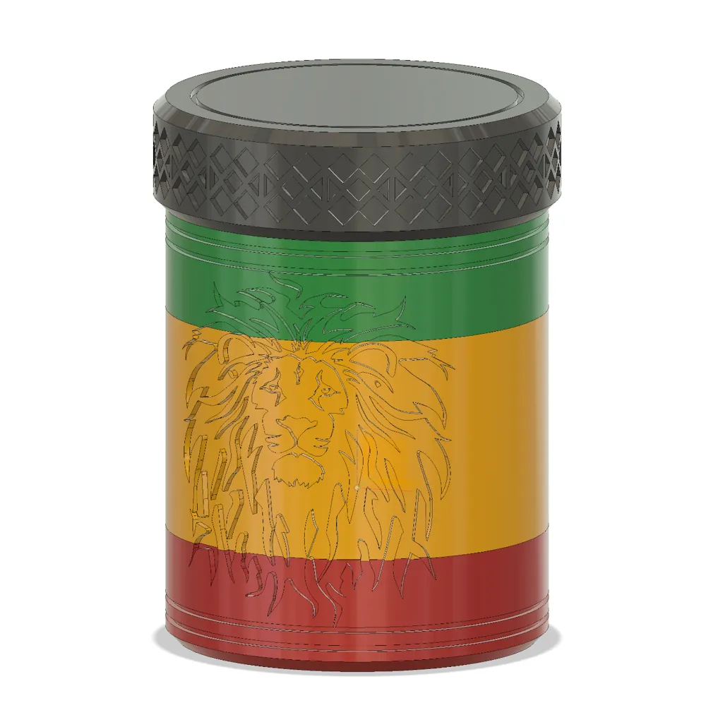 Rasta Container by The Wanderer - MakerWorld