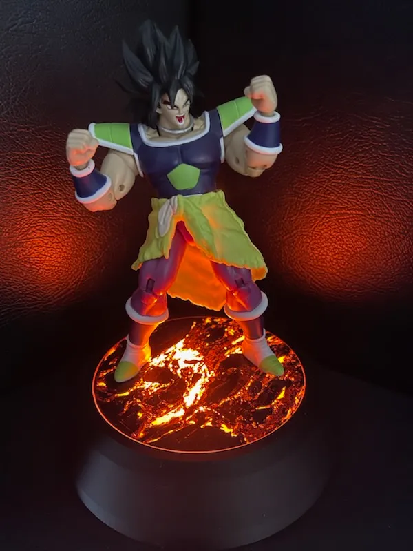 Lighted Action Figure stand (LED Lamp Kit 001) by Inevitable Creations ...