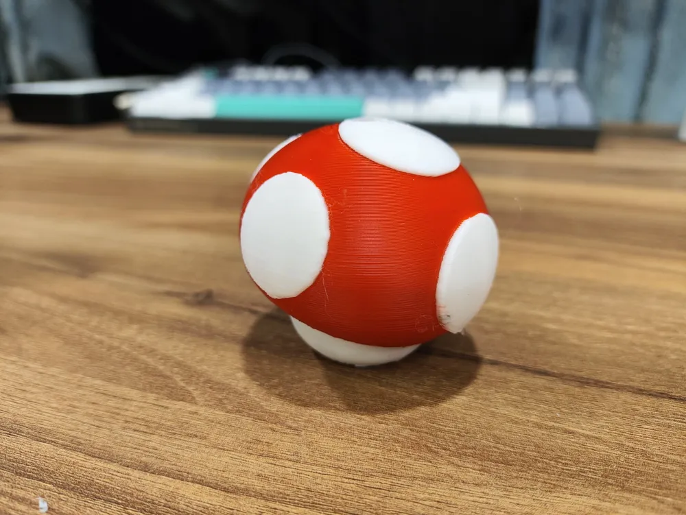 Hongo Mario - Modelo de impresión 3D gratuito - MakerWorld