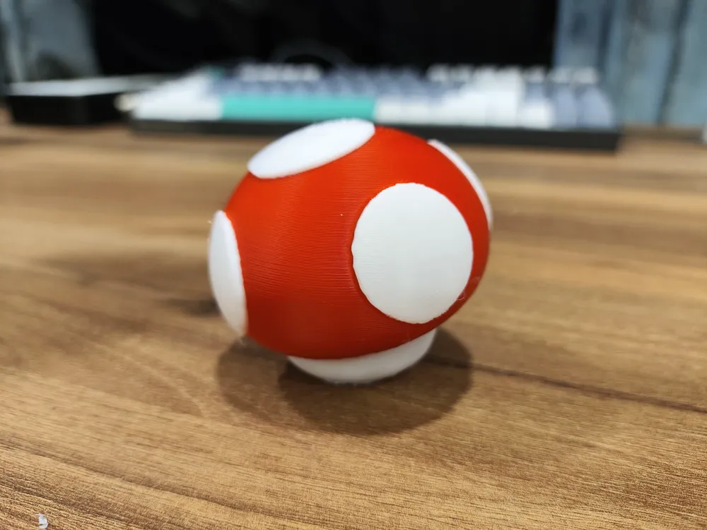 Hongo Mario - Modelo de impresión 3D gratuito - MakerWorld
