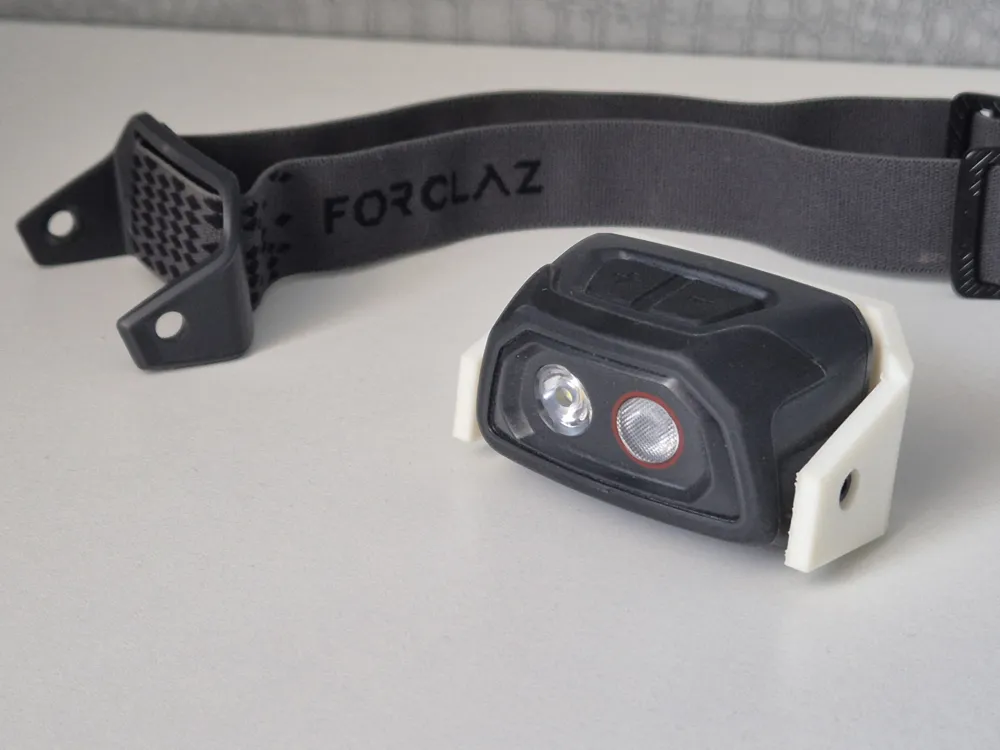 Decathlon headlight helmet attachment by VANU-3D - MakerWorld