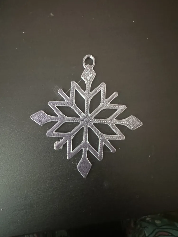 Snowflake - Free 3D Print Model - MakerWorld