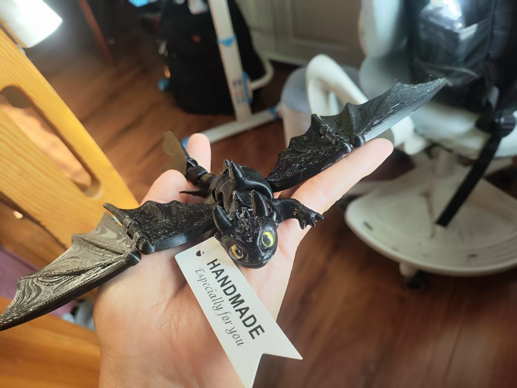 How to Train Your Dragon - Night Fury & Light Fury - Toothless 6mm ...
