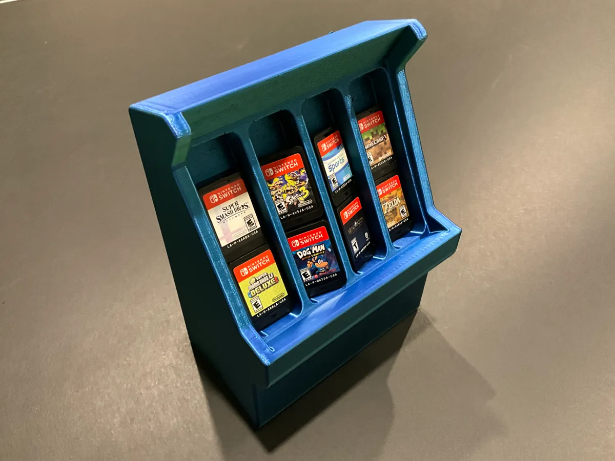 3Dプリント アーケード Nintendo Switch ゲームホルダー - 無料3Dモデル -MakerWorld