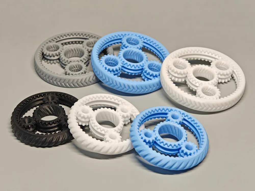 10g小型遊星歯車ジャイロ 1時間印刷 ストレス解消フィジェットスピナー TA4斜め模様 by ZQ Space MakerWorld：無料 ...