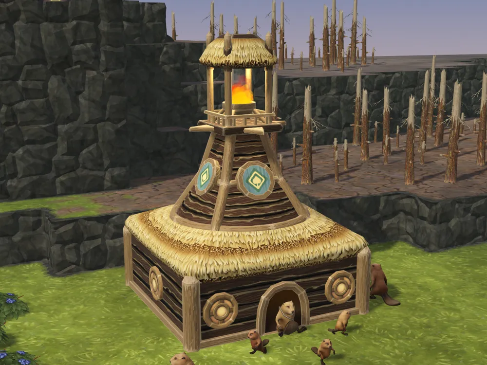 Timberborn District Center - Folktails by Agent Harm MakerWorld ...