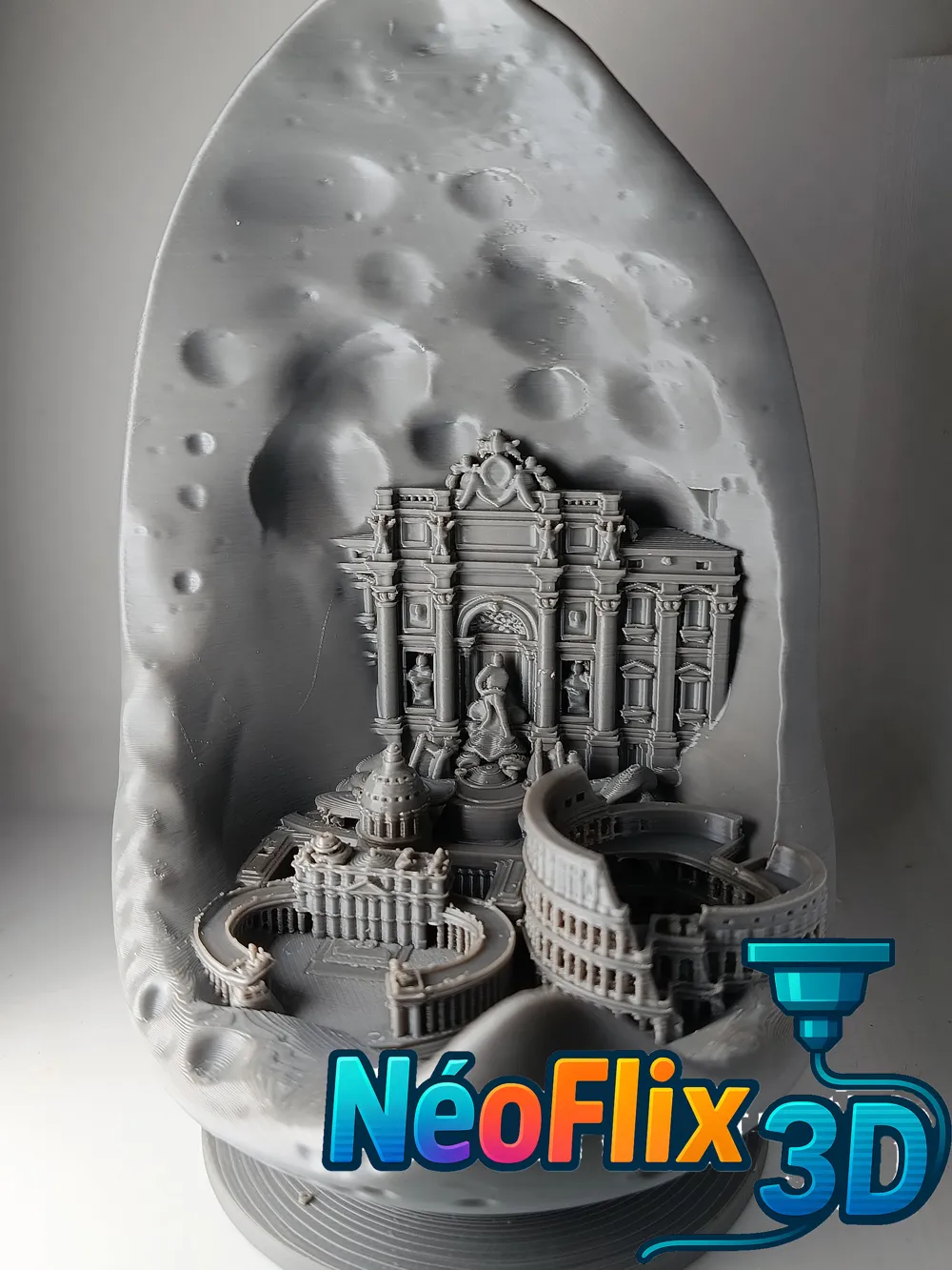 Moon city - Lunar City Rome by Neoflix3d MakerWorld: Download Free 3D ...