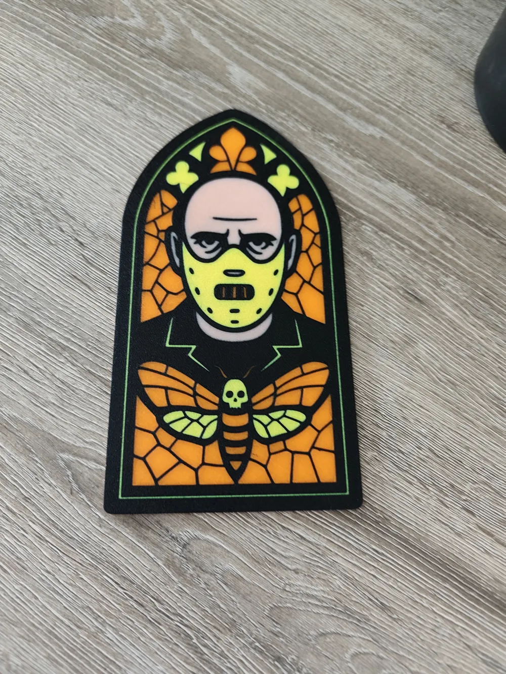 Hannibal Lecter Stained Glass by 3DPrintsForYou MakerWorld: Download ...
