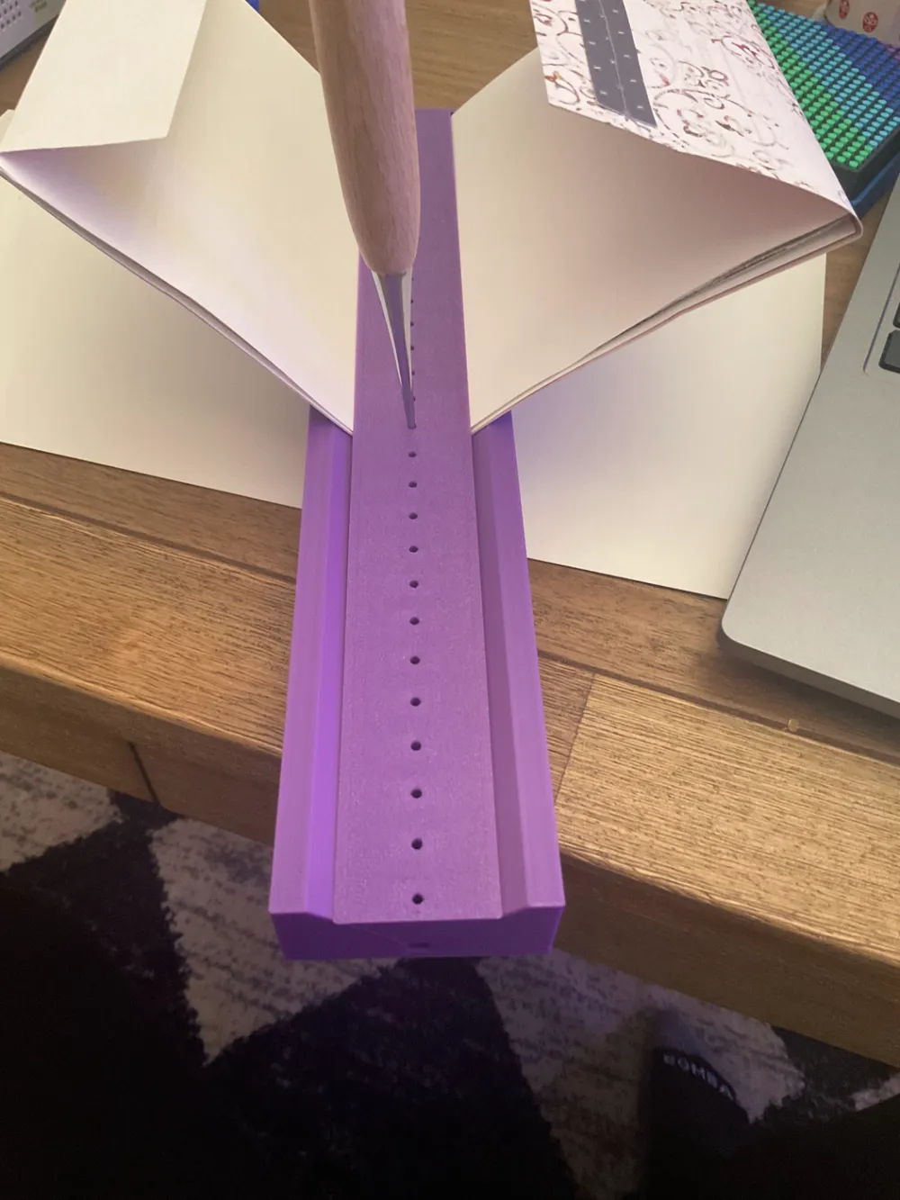 Book Binding Punch Cradle - Free 3D Print Model - MakerWorld