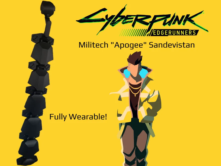 Sandevistan From Cyberpunk Edgerunners by thecyberden - MakerWorld