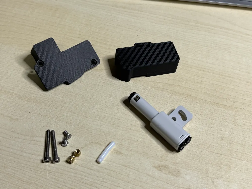 Mount for Bambu 4-in-1 PTFE Adapter and P1S/P1P Remixed by tschmitz.comMakerWorld: Download Free ...