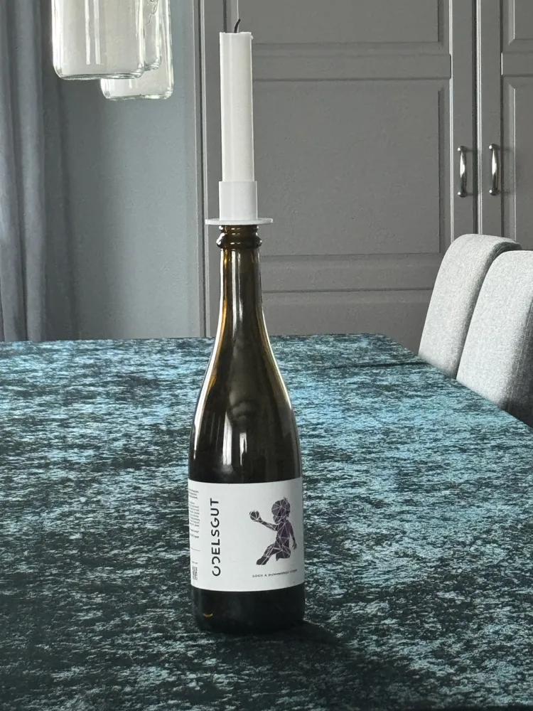 Suporte de vela para garrafa - Modelo gratuito para impressão 3D ...