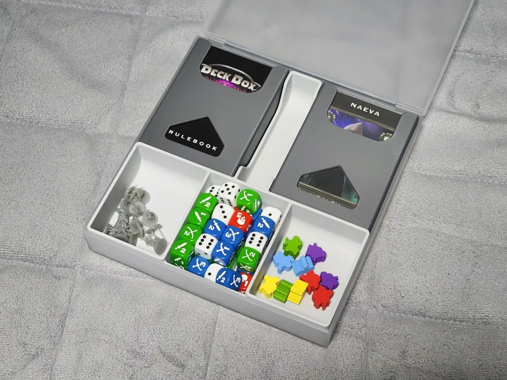[KR] Daiso Box Insert 1 (63x88mm Card) - Free 3D Print Model - MakerWorld