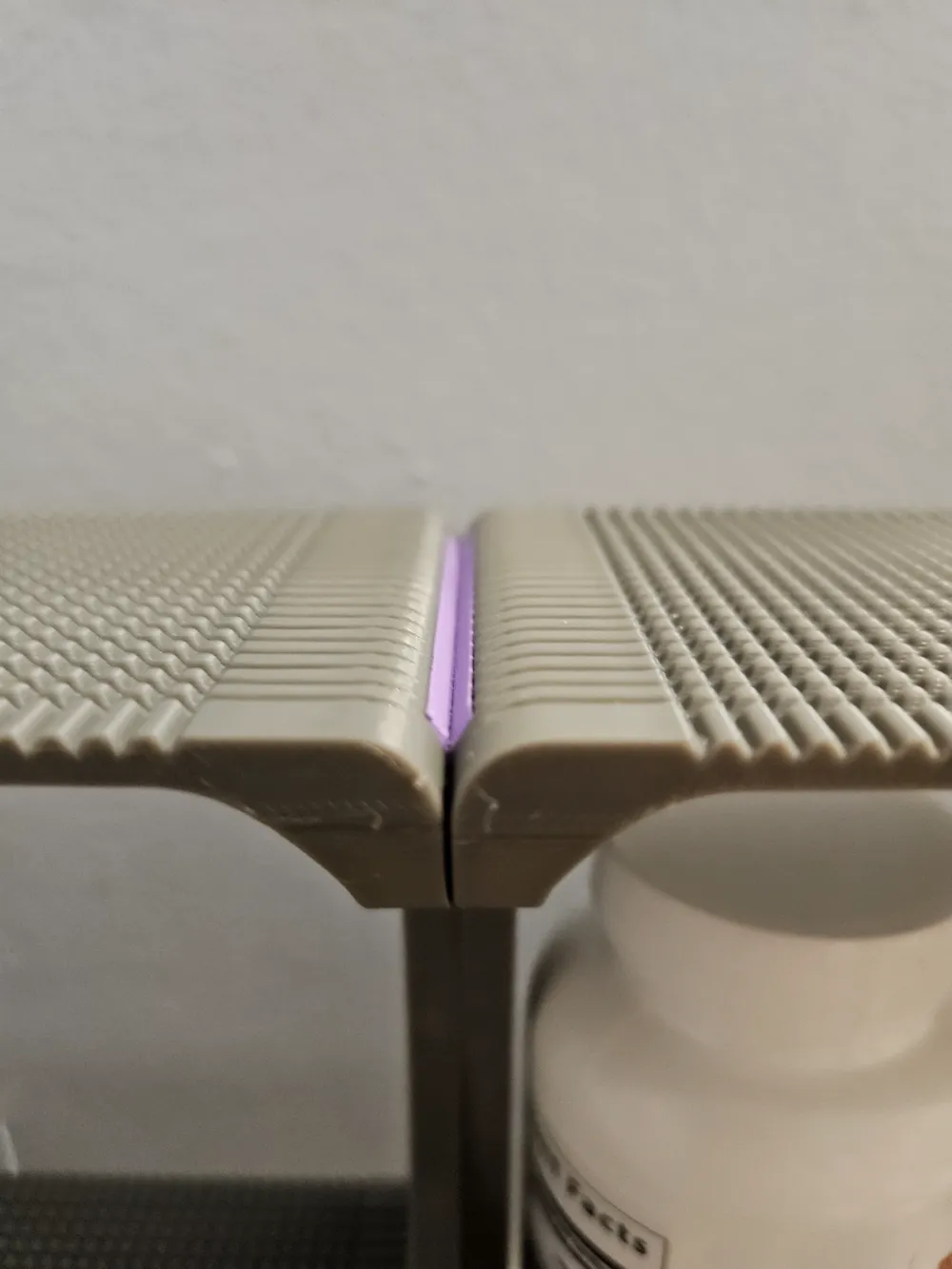 Wider Tabletop Shelf Rack + tapered top trim Remixed by bovineblitz ...