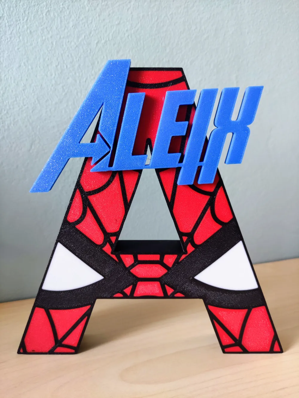 Letters Spiderman - Free 3D Print Model - MakerWorld
