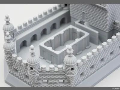 Belem Tower (Torre de Belém) Castle by bkprint3d MakerWorld: Download ...