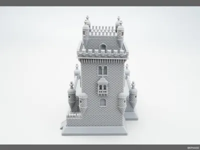Belem Tower (Torre de Belém) Castle by bkprint3d MakerWorld: Download ...