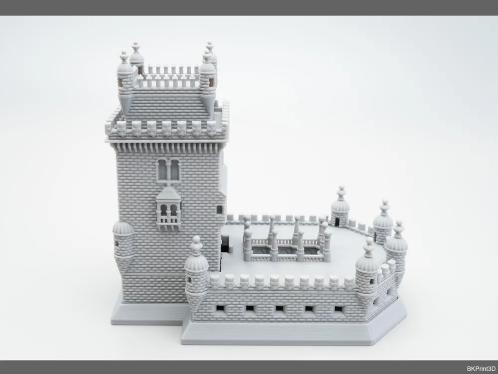 Belem Tower (Torre de Belém) Castle by bkprint3d MakerWorld: Download ...