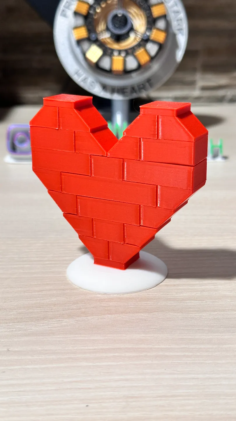 Valentine's Day Heart | BRICK by Emanuele - MakerWorld