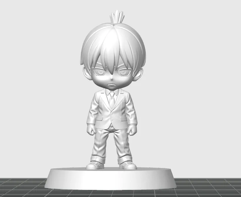 Aki Hayakawa Chainsaw Man chibi - Free 3D Print Model - MakerWorld