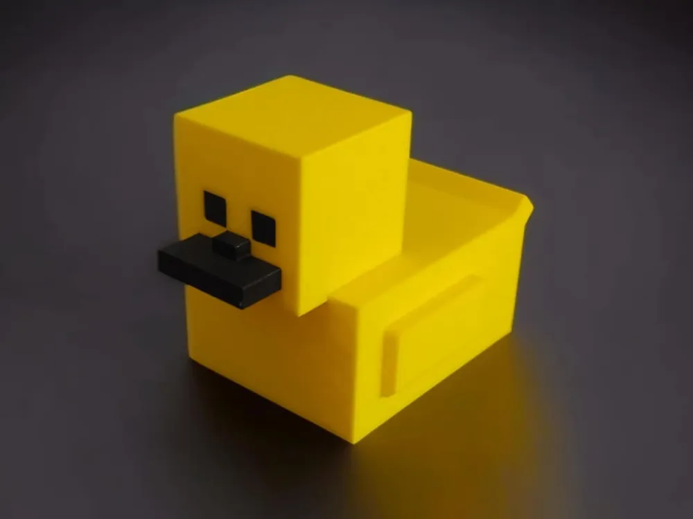 Minecraft Duck - Free 3D Print Model - MakerWorld