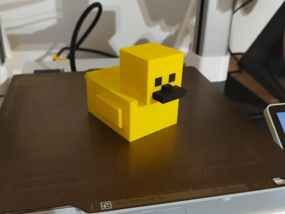 Minecraft Duck - Free 3D Print Model - MakerWorld