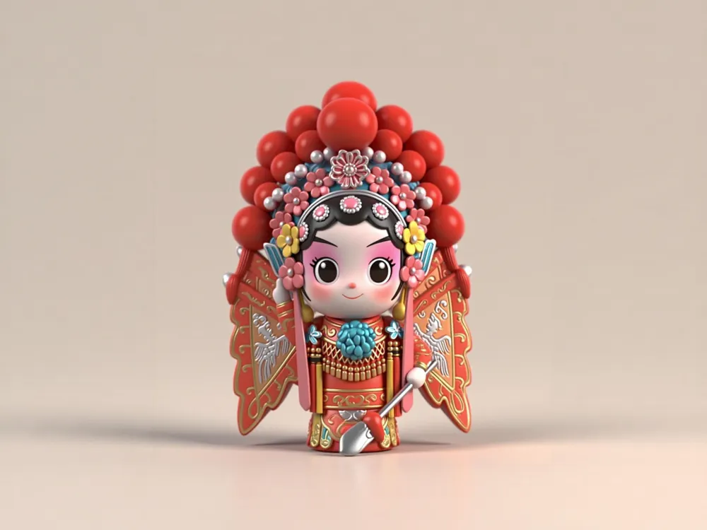 Mu Guiying - 2026 Chinese New Year Year of the Horse - Peking Opera ...