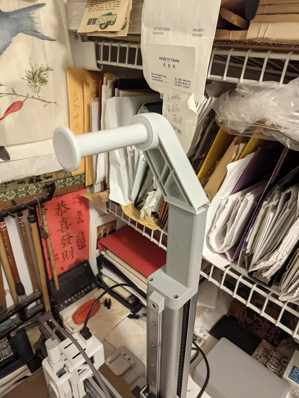 A1 Mini Top Mount Spool Holder Adapter Remixed by Vsin - MakerWorld