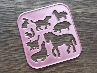 Animals Drawing Stencil - Free 3D Print Model - MakerWorld