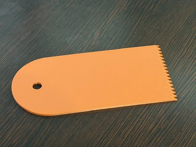 Notched Trowel For Spreading Glue or Epoxy by cmcraig2 MakerWorld ...