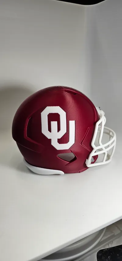 Oklahoma University OU Sooners Football Helmet by animuL67MakerWorld ...
