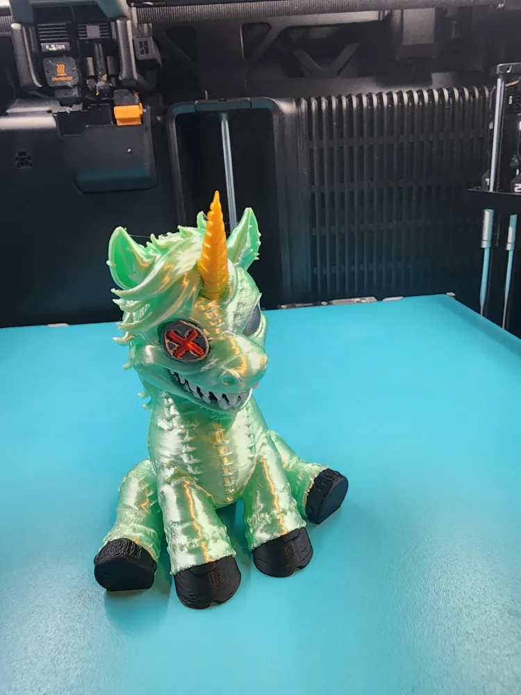 Horror Unicorn - Free 3D Print Model - MakerWorld