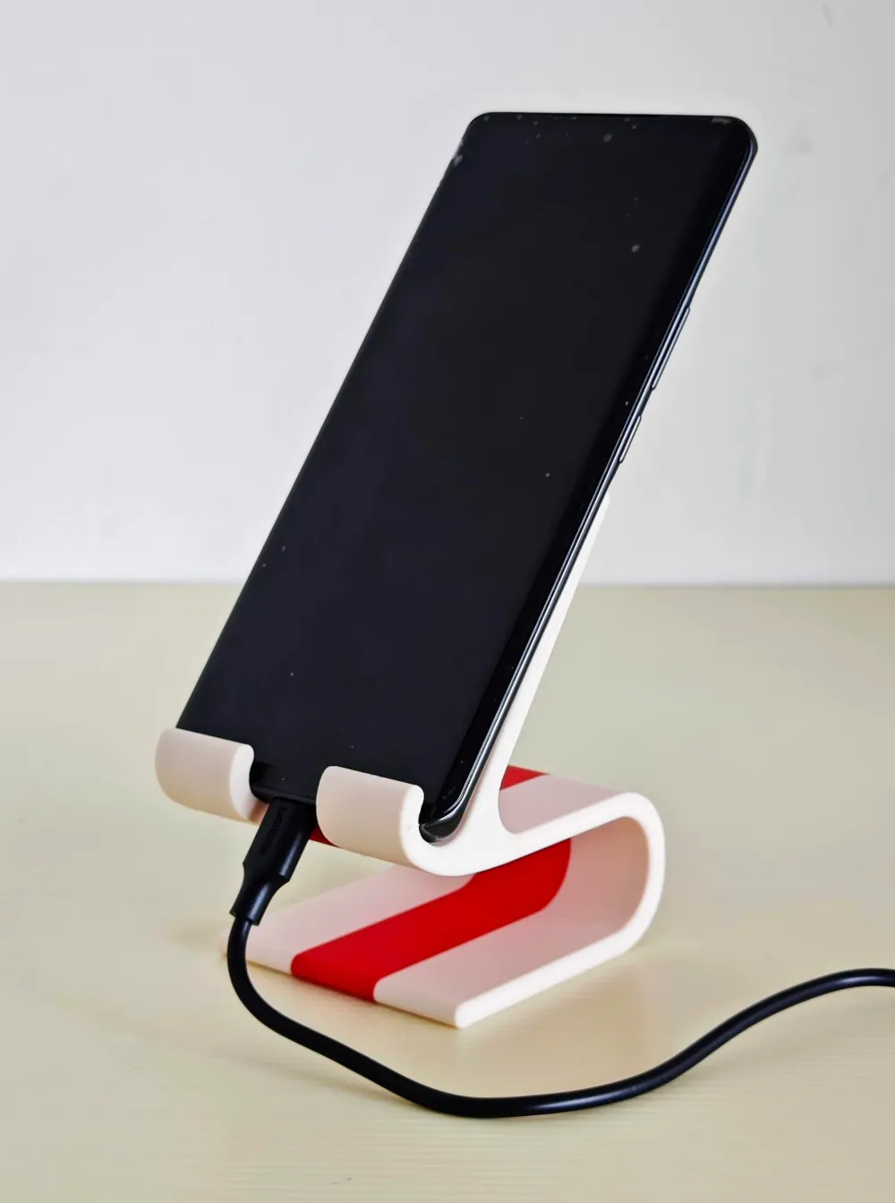 Sleek and Modern Phone Holder Stand by Nature Hut - MakerWorld