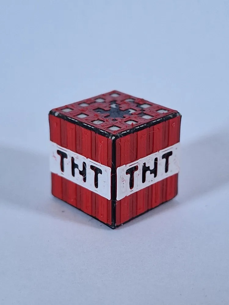 Minecraft TNT full color by t.schafer - MakerWorld
