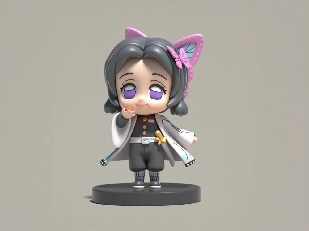 Shinobu Kocho - Demon Slayer Merchandise Chibi Figure - Children's ...