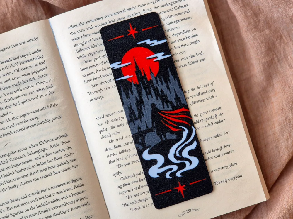 Mistborn Bookmark Fantasy - Free 3D Print Model - MakerWorld