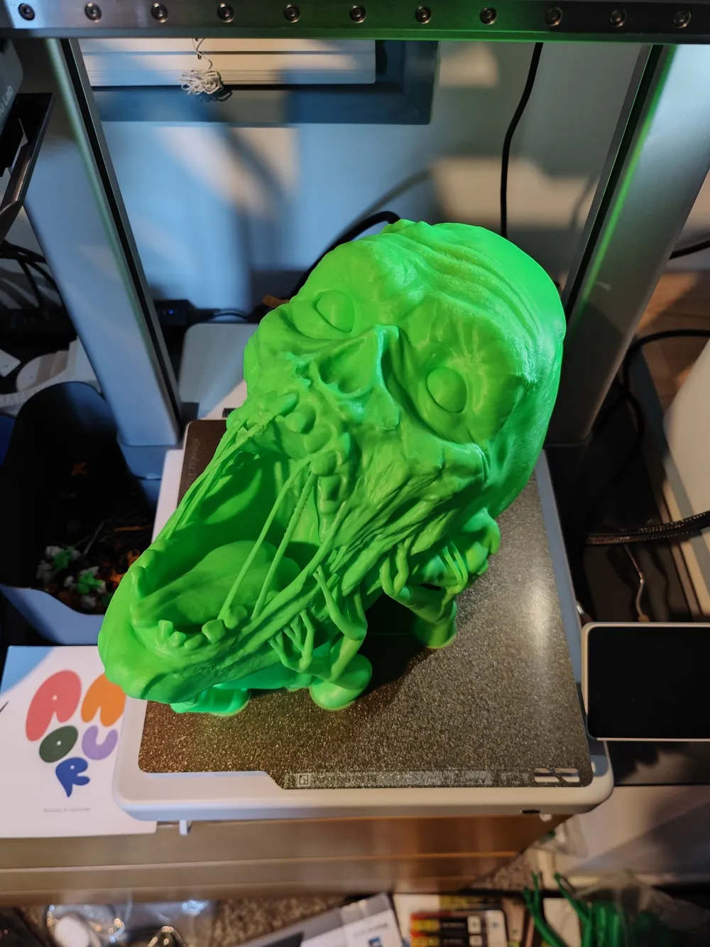 ZOMBIE cutted Head -- Great details ! - Free 3D Print Model - MakerWorld