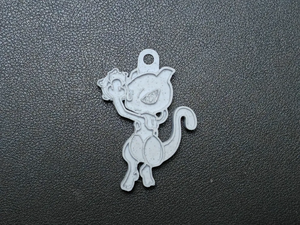 Pokemon Keychain (Mew and Mewtwo) by billy_1411 - MakerWorld