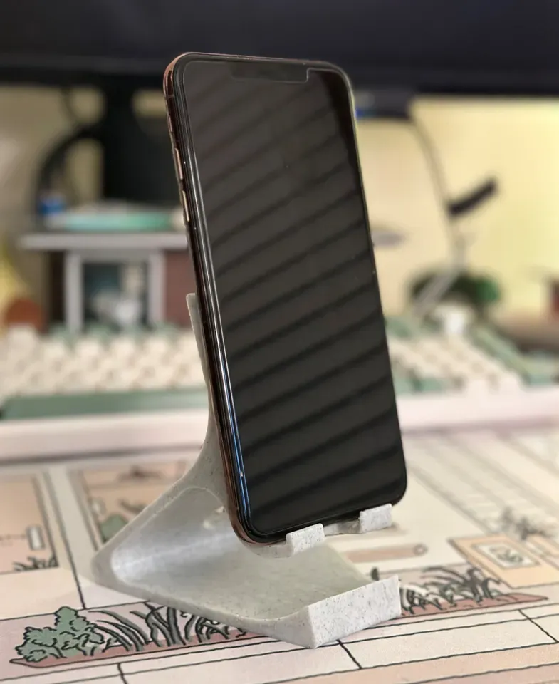 Modern Phone Stand (Multicolor) by KennyMyGuy - MakerWorld