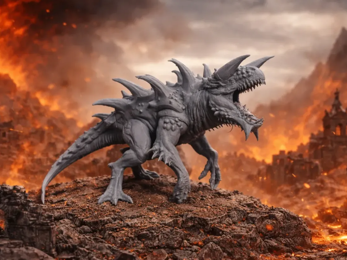 Tarrasque - DND monster - Free 3D Print Model - MakerWorld
