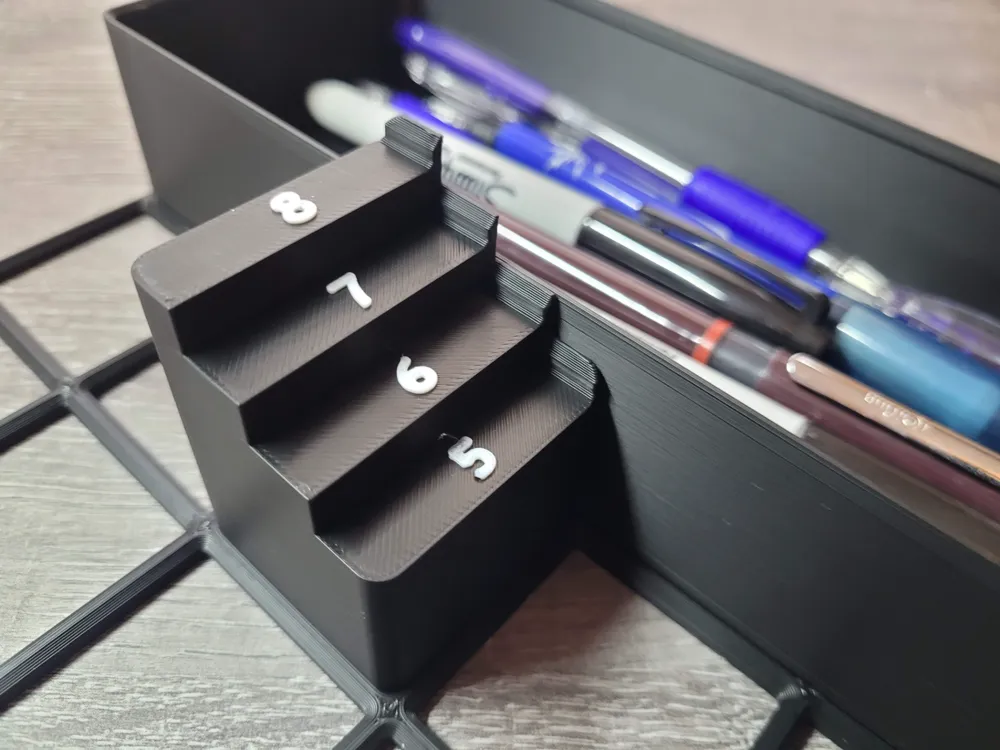 Gridfinity Height Guide by kitsee MakerWorld: Download Free 3D Models