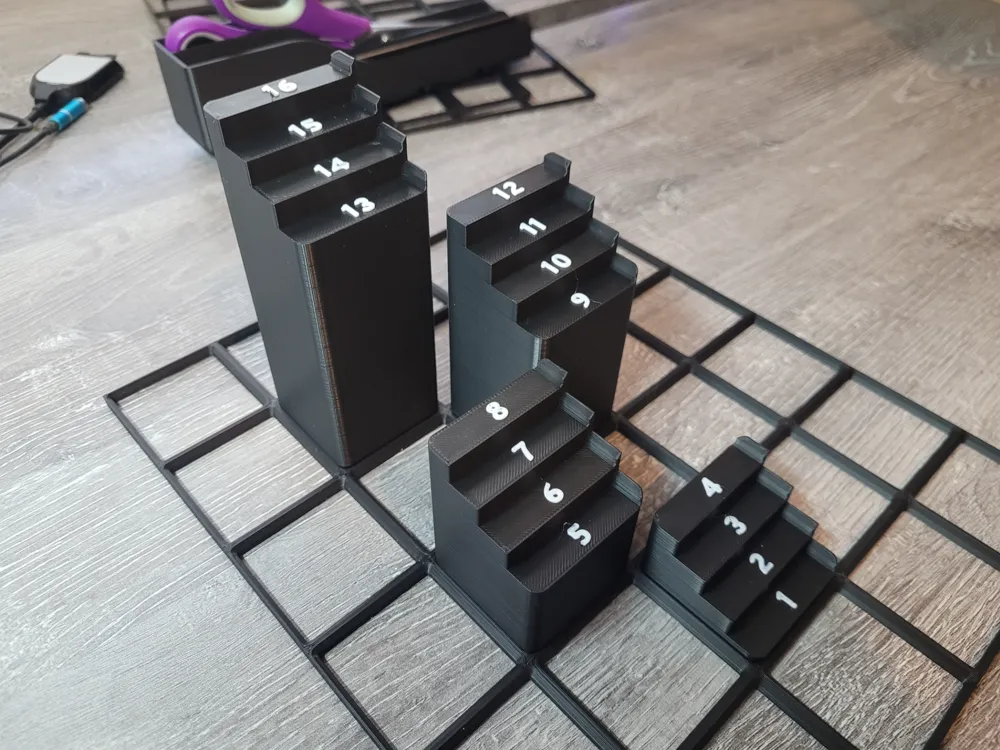 Gridfinity Height Guide by kitsee MakerWorld: Download Free 3D Models