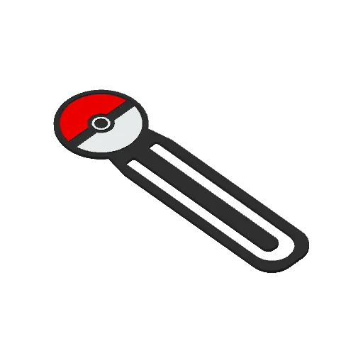Pokemon Pokeball Bookmark by Frembo - MakerWorld