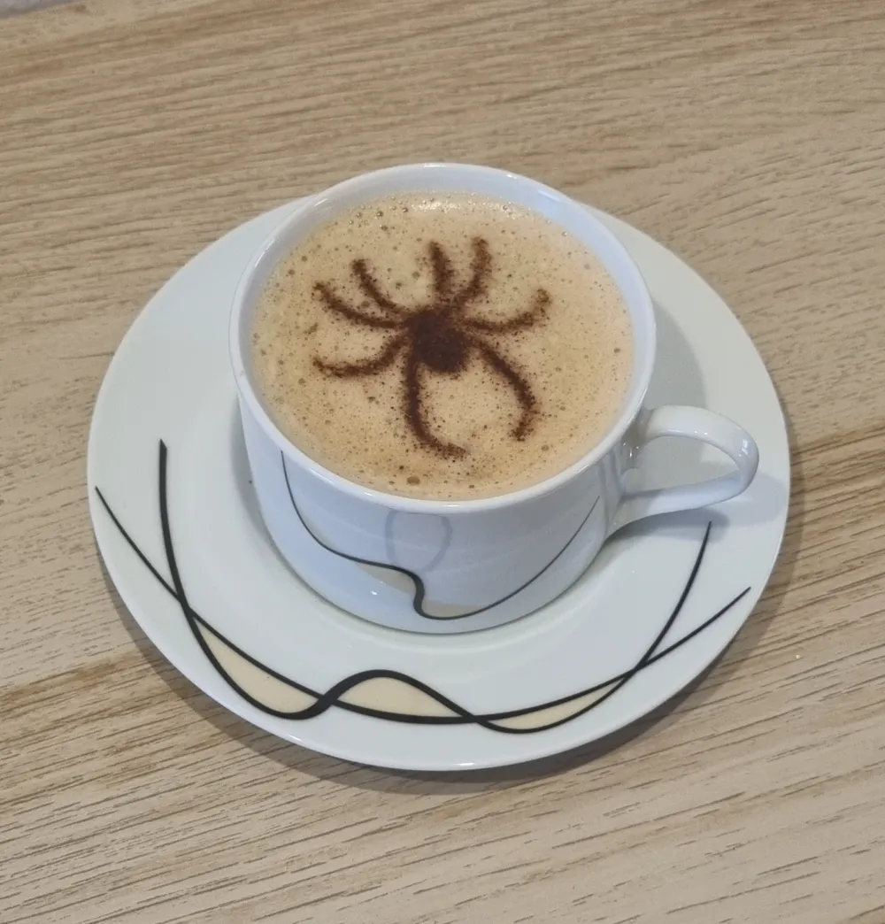 TEMPLATES FOR DECORATING COFFEE-SPIDER by repair3D - MakerWorld