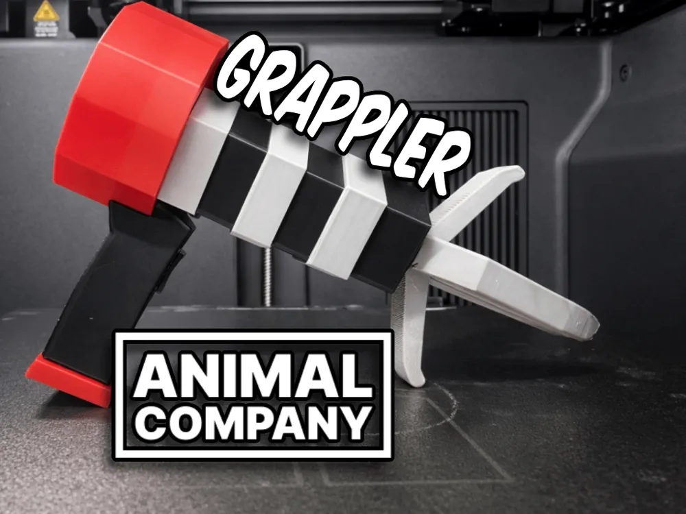 Animal Company Grappler (Hook Shot) - Free 3D Print Model - MakerWorld