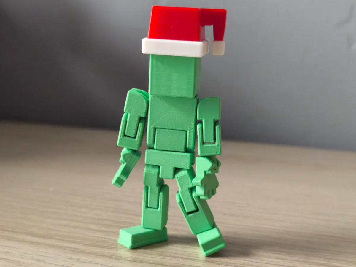 Blank Man Santa Hat Add-On by Spennolio MakerWorld: Download Free 3D Models