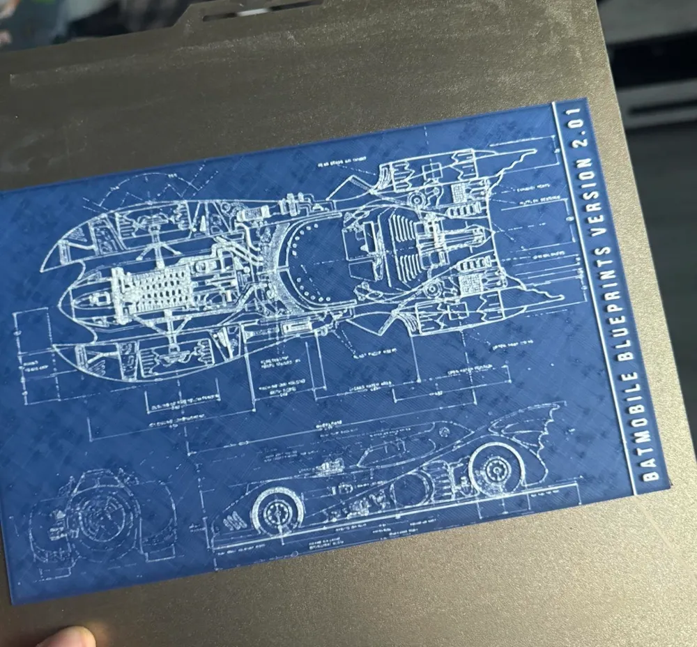 Batmobile Mk1 (scheme) by Proper3dprints - MakerWorld