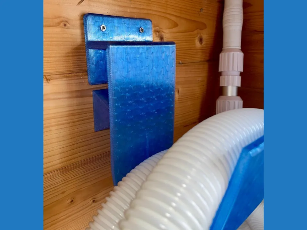 Pool Hose Holder (38mm Jumbo Hose) by ArthurFleck - MakerWorld
