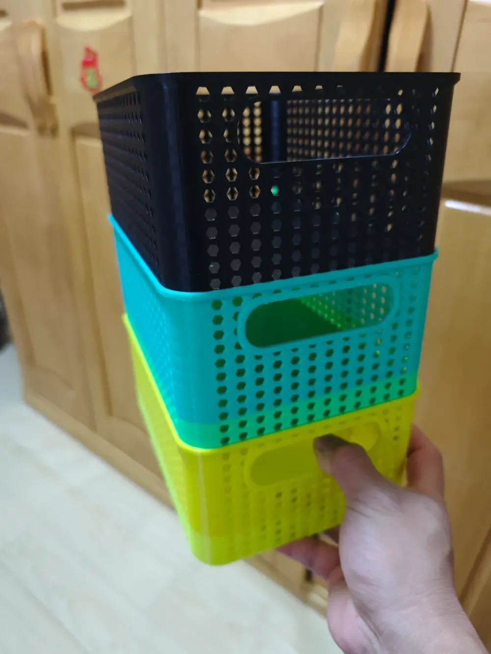 Stackable Storage Basket with Lid by C.T. MakerWorld: Download Free 3D Models