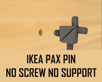 IKEA PAX PIN - Free 3D Print Model - MakerWorld